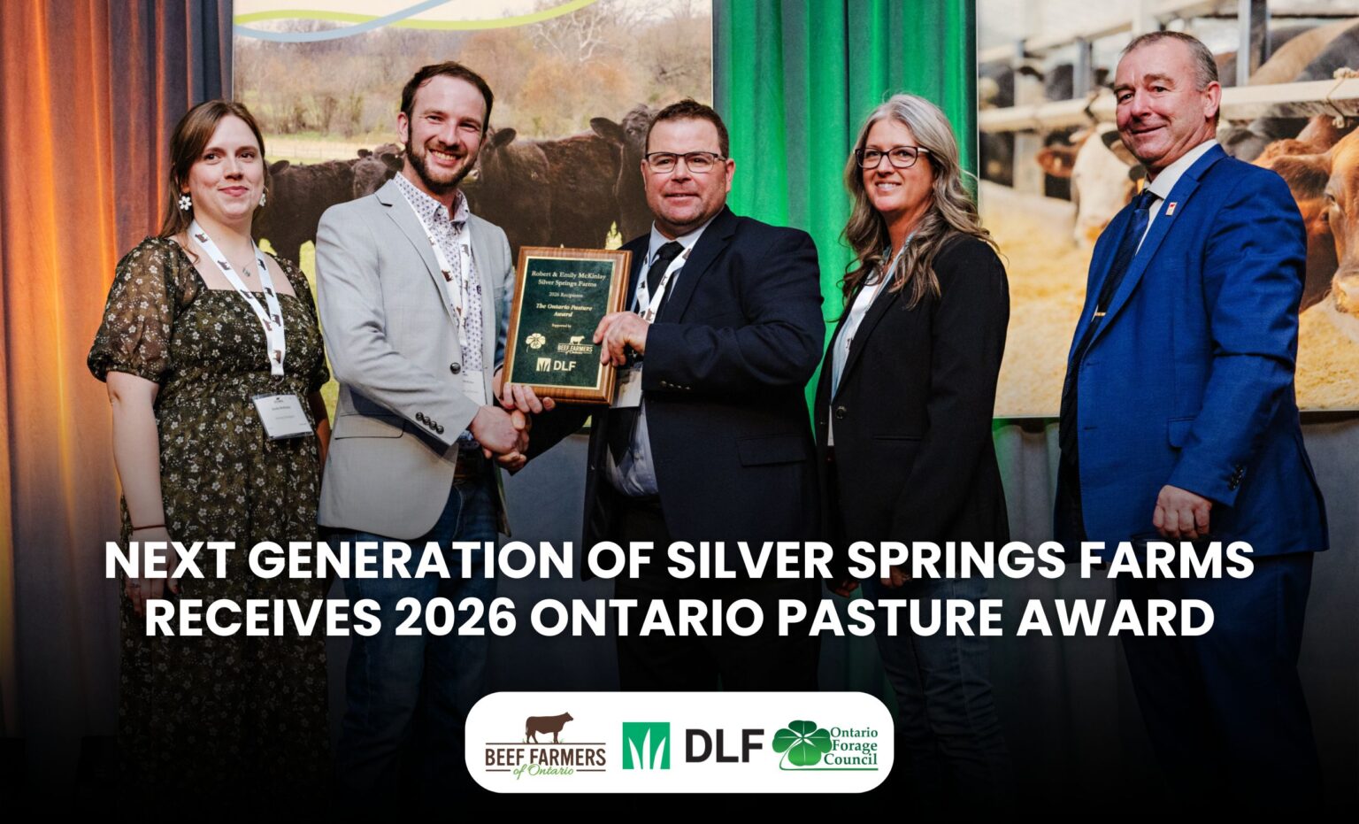 Next Generation of Silver Springs Farms Receives 2026 Ontario Pasture ...